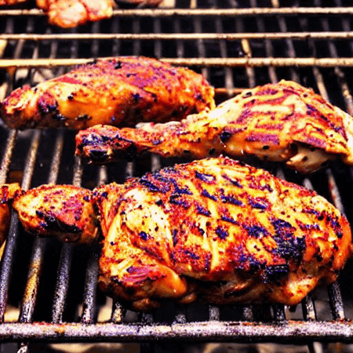 Resepi Ayam Bakar Barbeque (BBQ), sesuai untuk acara BBQ keluarga